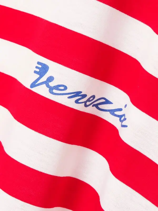LIDO Venezia Printed Striped T-shirt