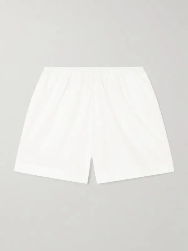 LIDO Cotton-poplin Shorts