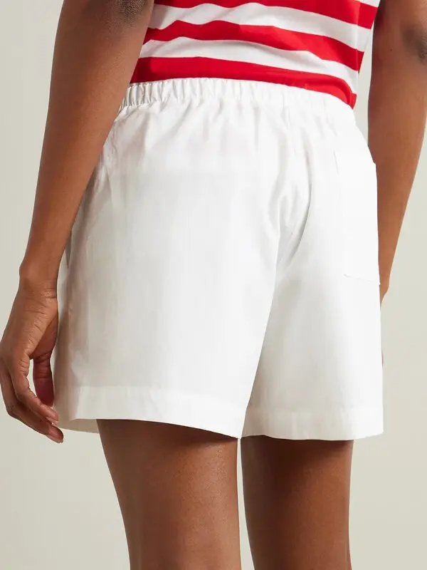 LIDO Cotton-poplin Shorts