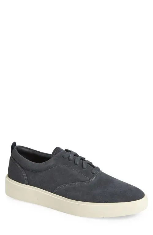 Nordstrom Evan Suede Low Top Sneaker - Grey Depths