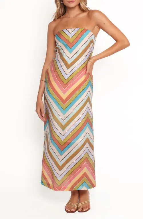 PETAL & PUP Lane Chevron Maxi Sundress