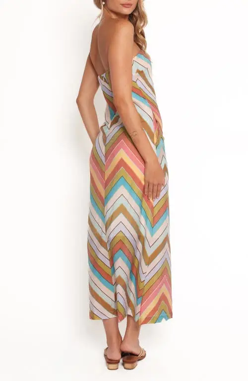 PETAL & PUP Lane Chevron Maxi Sundress