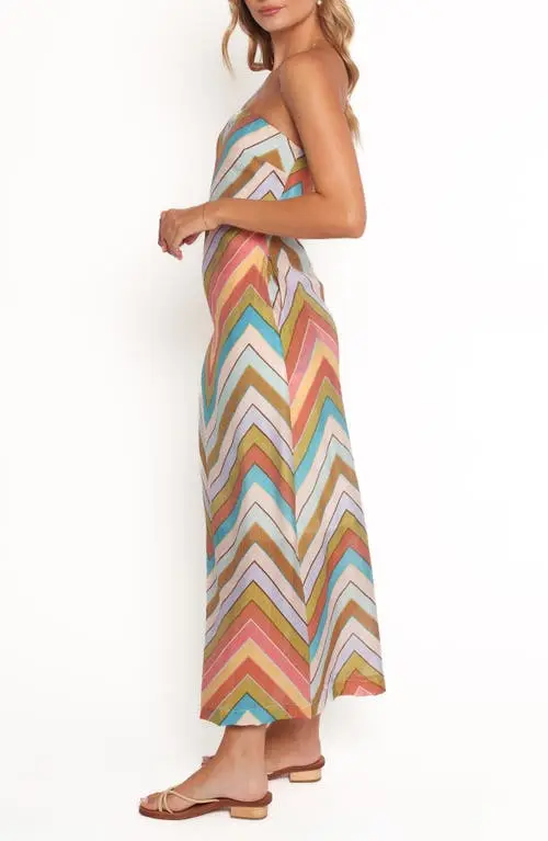 PETAL & PUP Lane Chevron Maxi Sundress