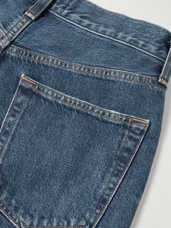 AGOLDE V-waist Baggy Mid-rise Straight-leg Jeans