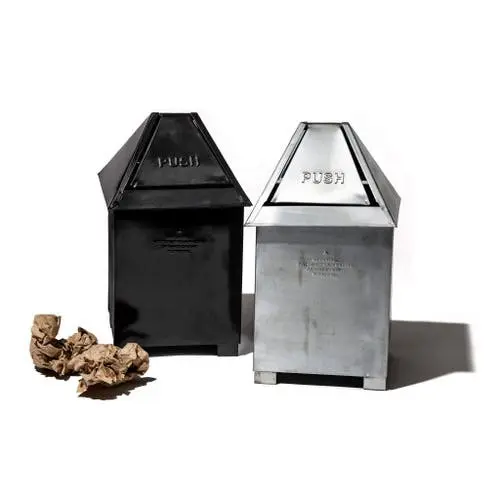 PUEBCO Table Top Dustbin - Black