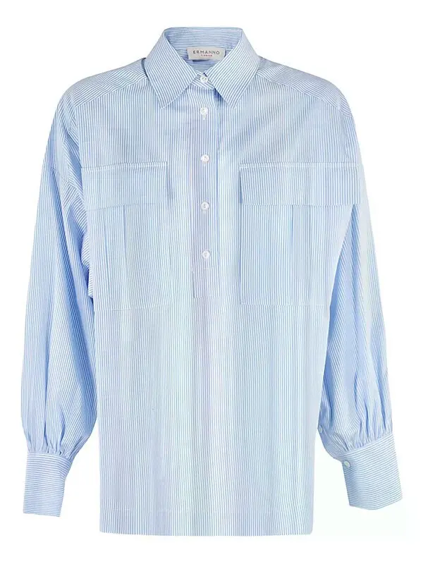 ERMANNO FIRENZE Cotton Striped Shirt