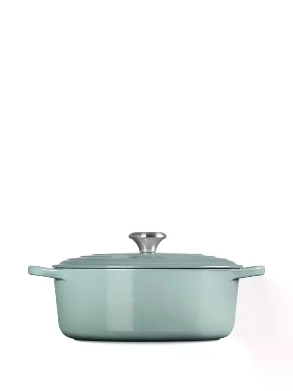 LE CREUSET Cocotte Cast Iron Round Casserole Dish - Blue