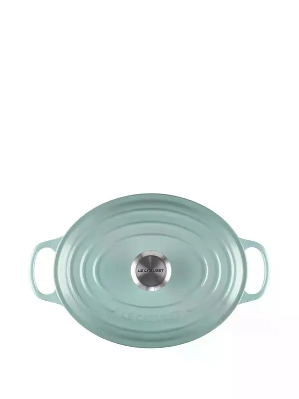 LE CREUSET Cocotte Cast Iron Round Casserole Dish - Blue