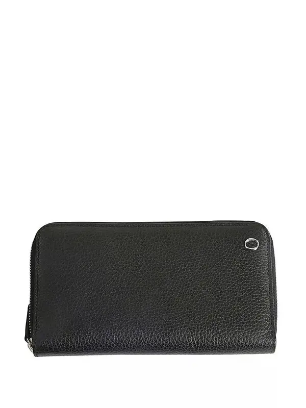 ORTIGNI Logo-plaque Wallet - Black