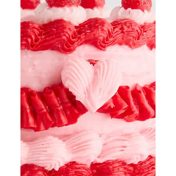 INTRONA Heart Cake Small Wax Candle 2450g