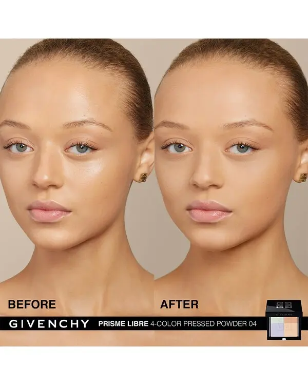 Givenchy Prisme Libre Ultra Blurring & Color Correcting Pressed Powder - - Mousseline Acidulée