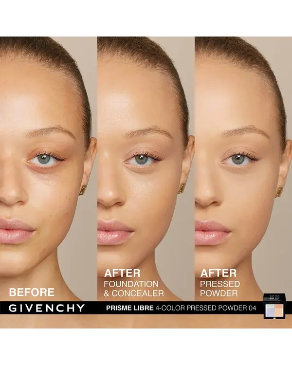 Givenchy Prisme Libre Ultra Blurring & Color Correcting Pressed Powder - - Mousseline Acidulée