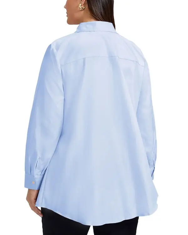 Foxcroft Cici Long Sleeve Cotton Shirt