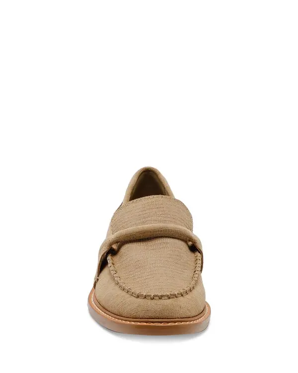 Free People Bedford Loafer Flats - Oiled Silt