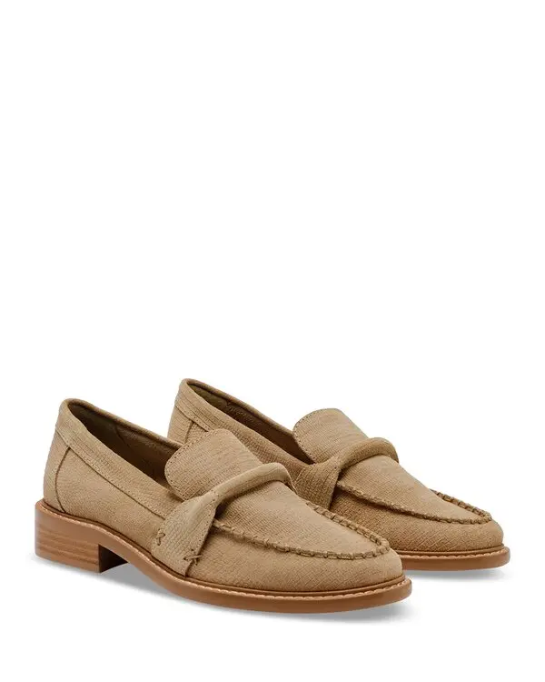 Free People Bedford Loafer Flats - Oiled Silt