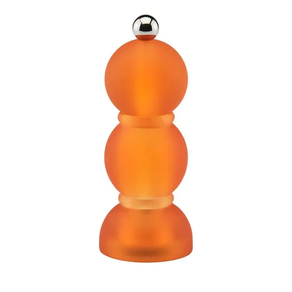 ADDISON ROSS Frosty Bobbin Salt Or Pepper Mill Grinder - Amber