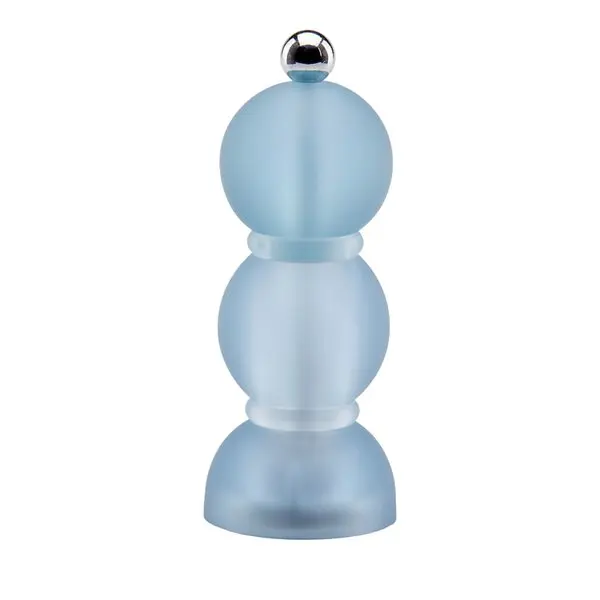 ADDISON ROSS LONDON Frosty Bobbin Salt Or Pepper Mill Grinder - Blue