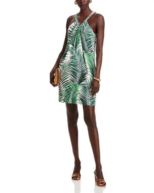 bingham halter midi dress Veronica Beard Mackey Seersucker Halter Midi Dress | Pale Orchid Haze main image 1