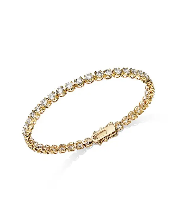 Bloomingdale'S Diamond Tennis Bracelet 5.0 Tcw - Yellow Gold