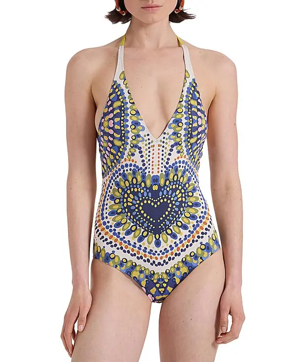 La DoubleJ Chakra Placee One Piece Swimsuit - Chakra Placee Multicolor