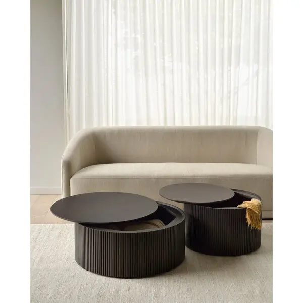 ETHNICRAFT Roller Max Coffee Table