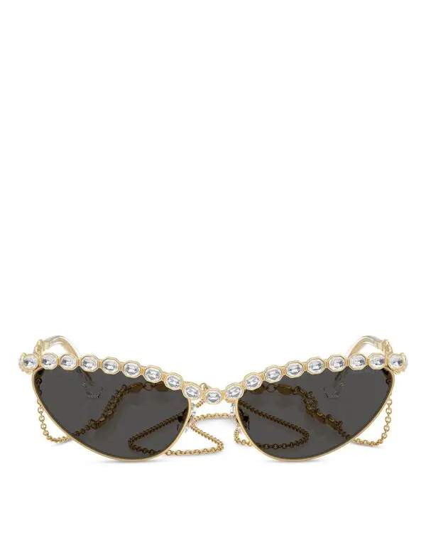 SWAROVSKI Cat Eye Sunglasses, 59mm