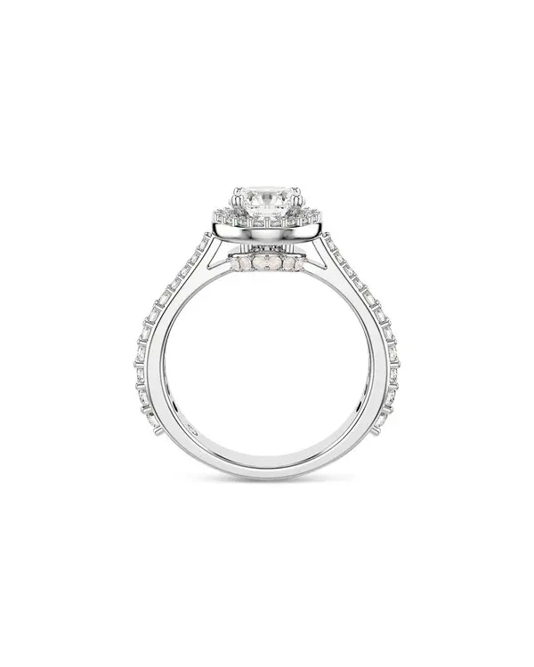 SWAROVSKI Una Crystal Halo Ring - Silver