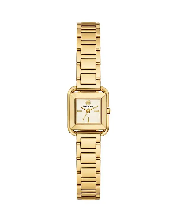 Tory Burch Small Kira Square Watch - Gold/gold
