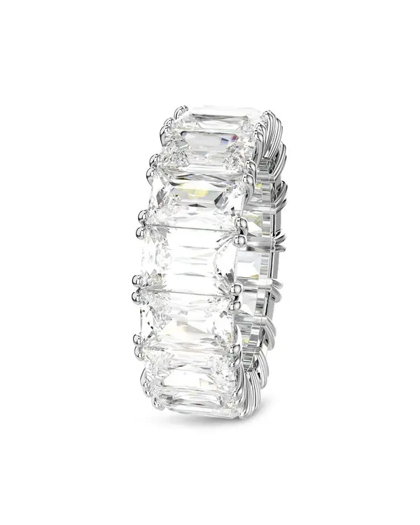 SWAROVSKI Matrix Crystal Eternity Band Ring - White