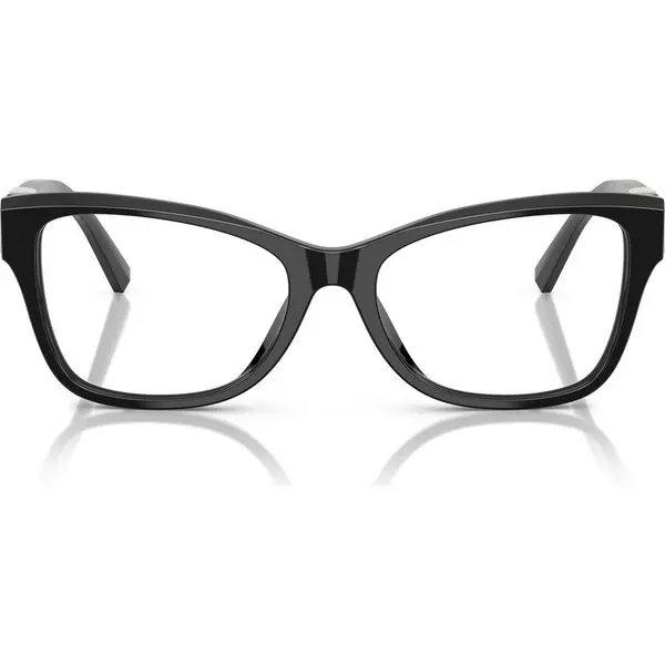 Tiffany & Co. 52mm Butterfly Optical Eyeglasses - Black /gold Demo Lens