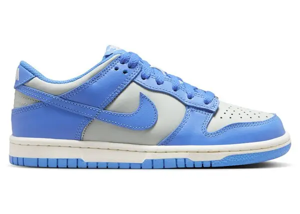 Nike Dunk Low Sneakers - Light Silver/sail/light Photo Blue