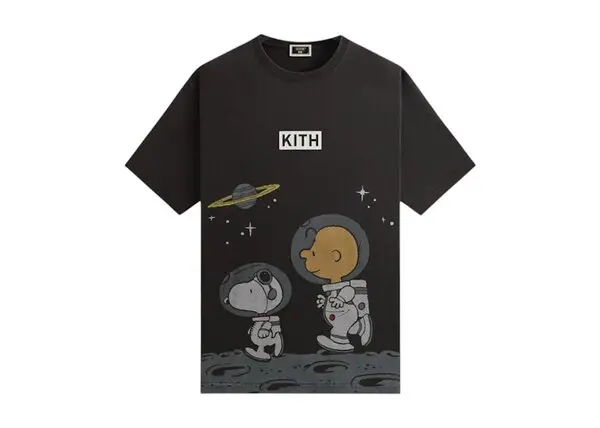 Kith X Peanuts Space Vintage Tee Shirt