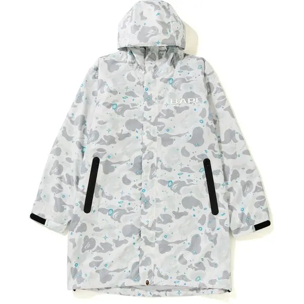A BATHING APE Space Camo Long Hoodie Jacket