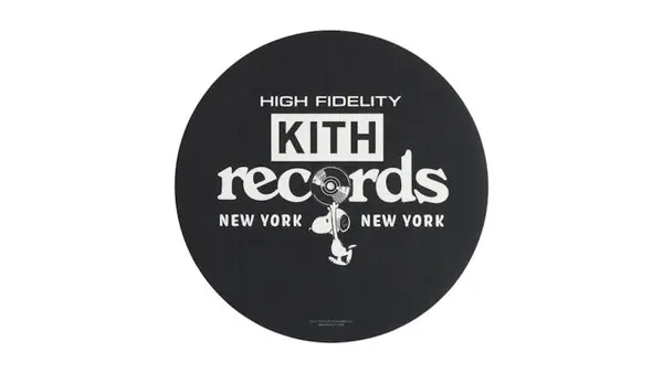 Kith X Peanuts Records Slip Mat - Black