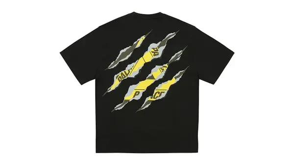 PALACE Ripped Tri T-shirt - Black