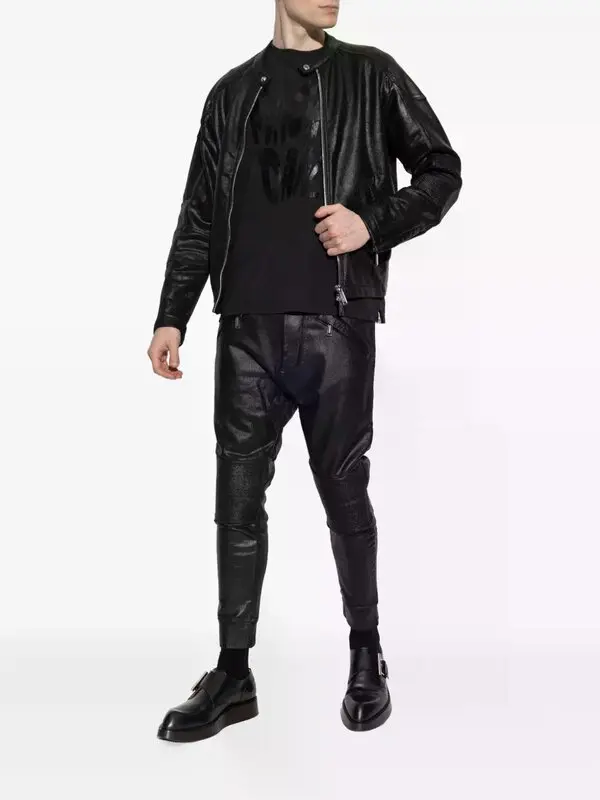 Dsquared2 Tapered Waxed Trousers
