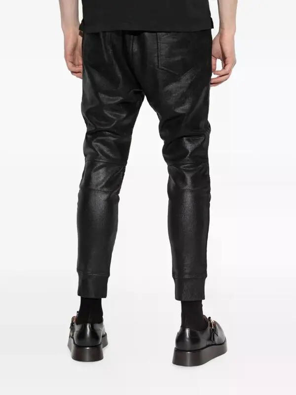 Dsquared2 Tapered Waxed Trousers