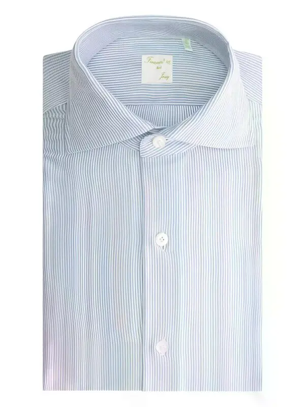 FINAMORE 1925 Eduardo Shirt - Blue