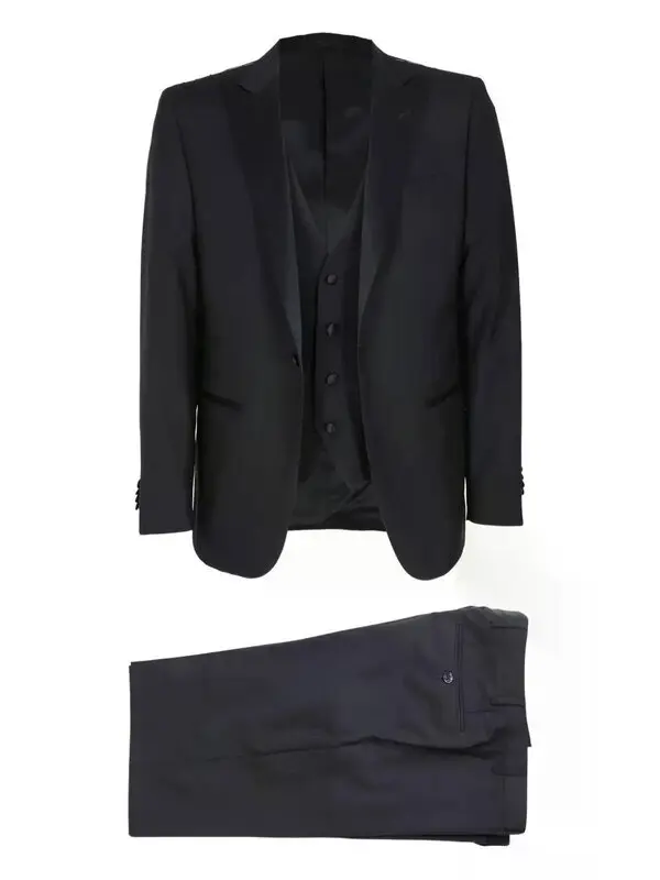 Corneliani Single Breasted Suit - Blue