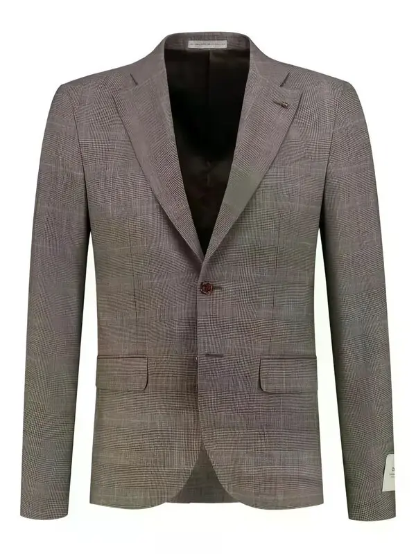 Corneliani Checked Pattern Blazer