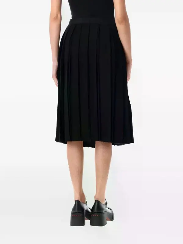 Junya Watanabe Pleated Midi Skirt