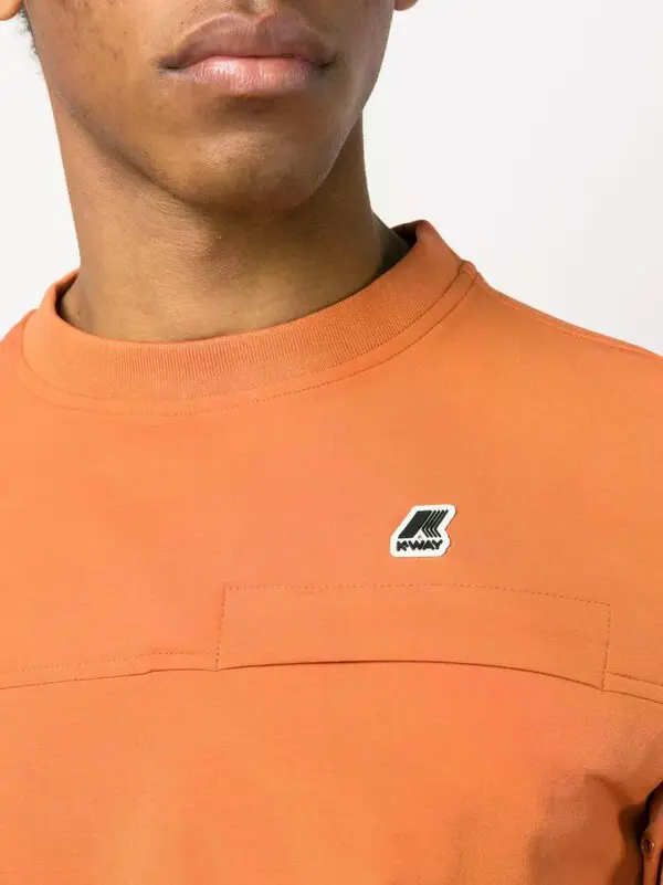 K-WAY Logo-patch Sweatshirt