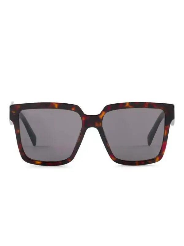 Prada Square Frame Sunglasses - Brown