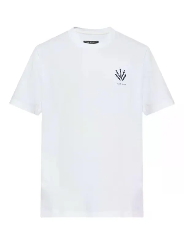 Rag & Bone Logo-print T-shirt - White