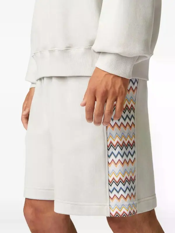 Missoni Zigzag-pattern Shorts - White