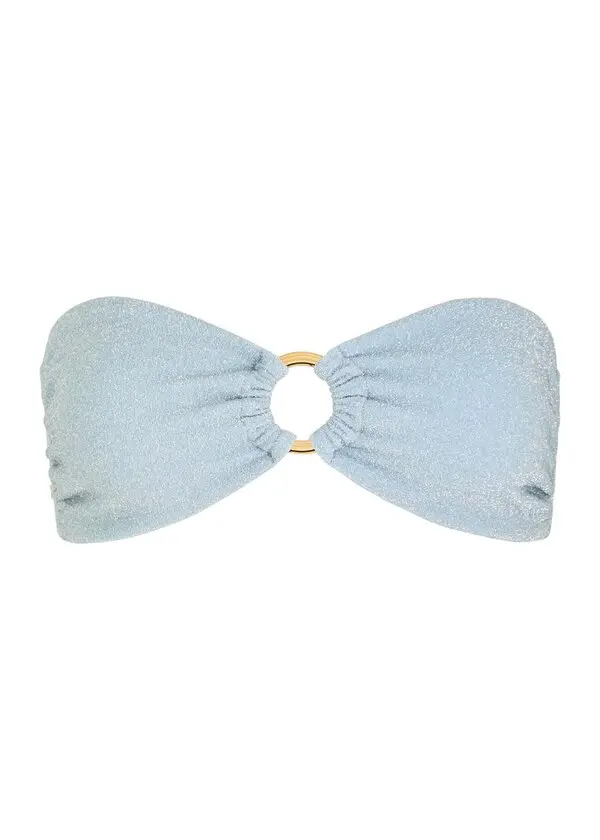 AWAY THAT DAY Lido Unidici Bikini Top - Blue