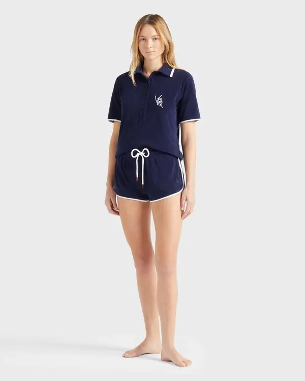 Vilebrequin Terry Lounge Shorts - Blue
