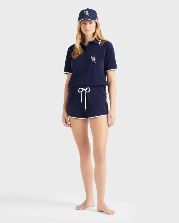 Vilebrequin Terry Lounge Shorts - Blue