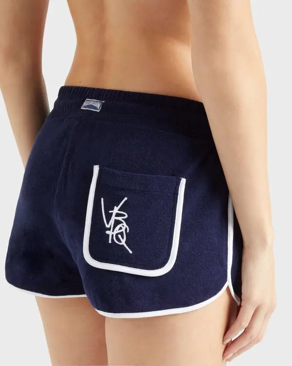 Vilebrequin Terry Lounge Shorts - Blue