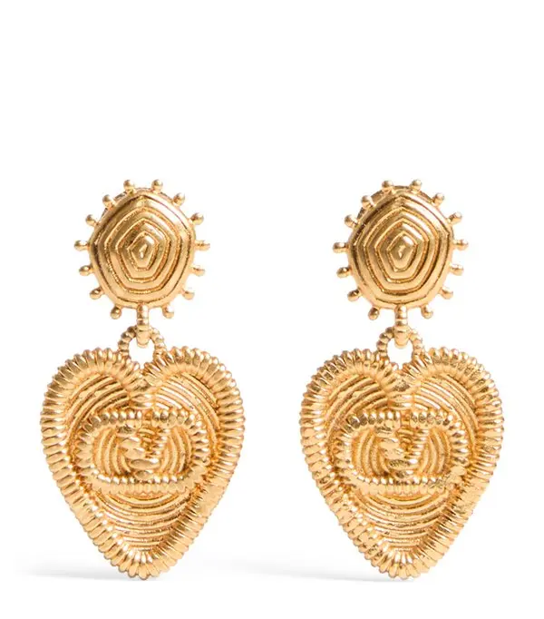 Valentino Garavani Fil Perdu Drop Earrings - Gold